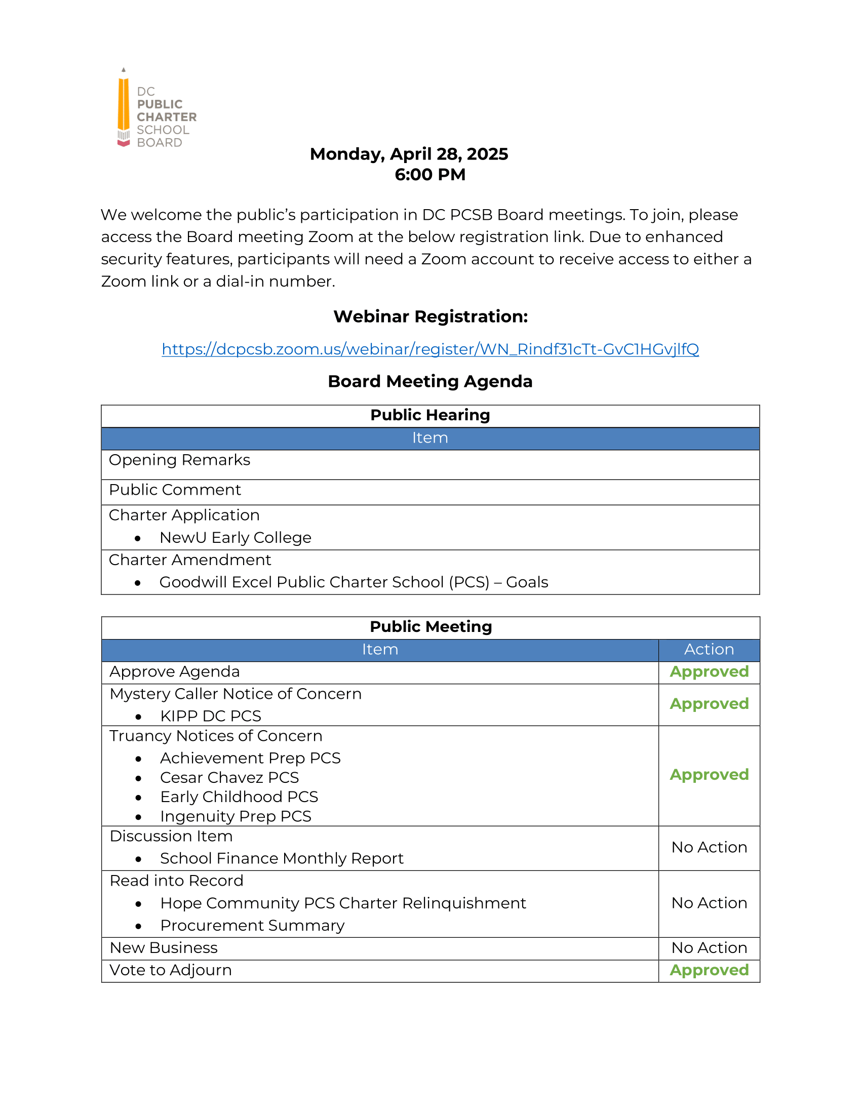 Board Meeting April 2025 2 Dc Pcsb